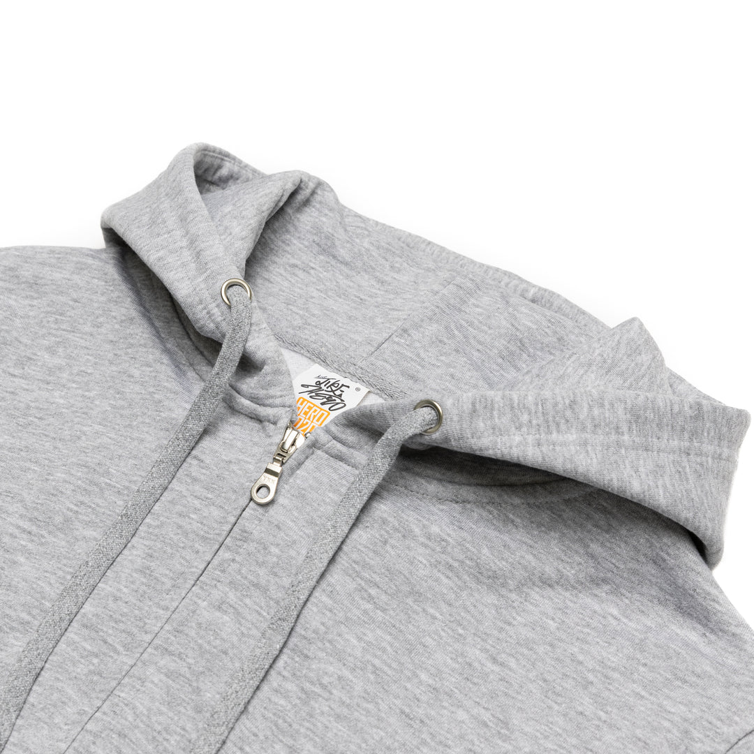 HERO-3020 Unisex Full Zip Hoodie - Sport Grey – Just Like Hero